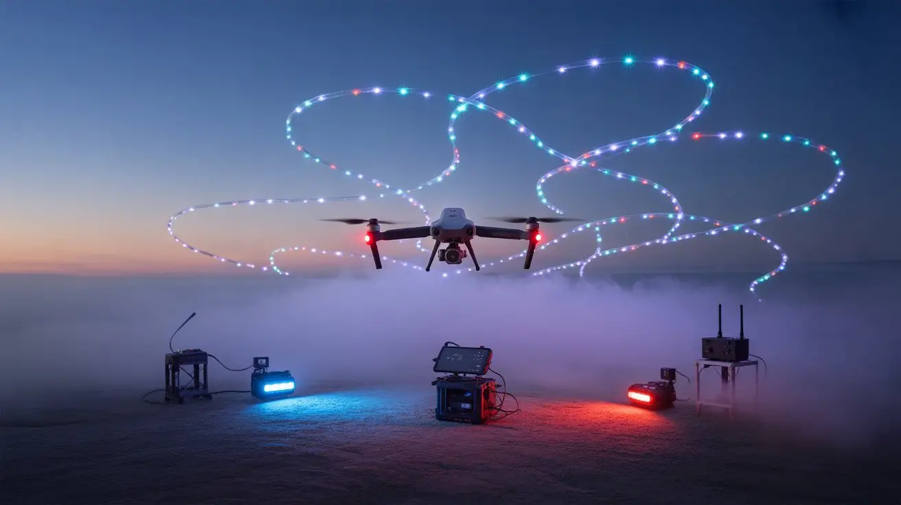 How to Combine Fog Machines With Drone Shows - Wild Fog