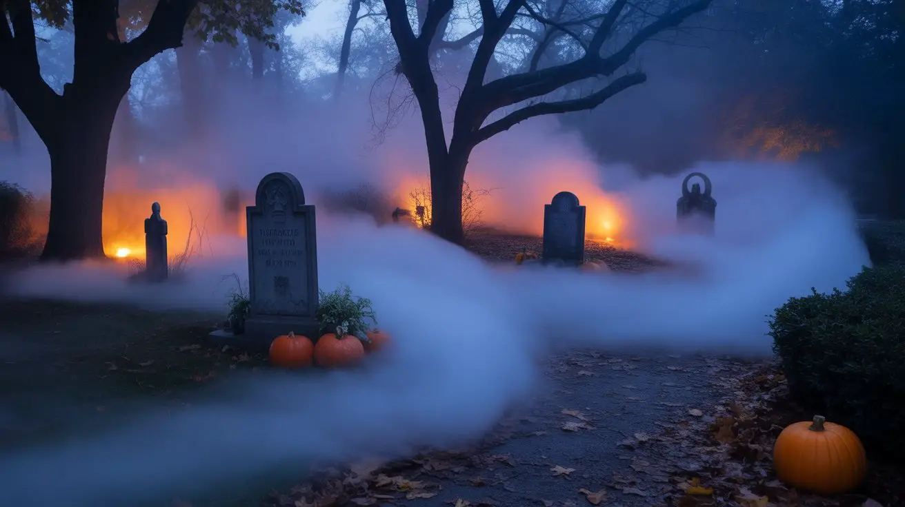 How to Use Fog Machines for Halloween Yard Displays - Wild Fog