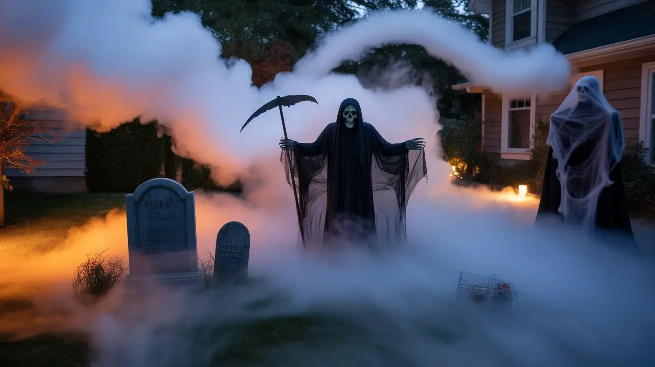How to Use Fog Machines for Halloween Yard Displays - Wild Fog